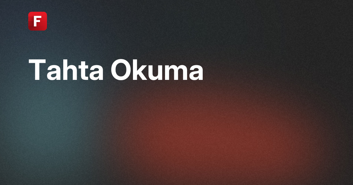 Tahta Okuma
