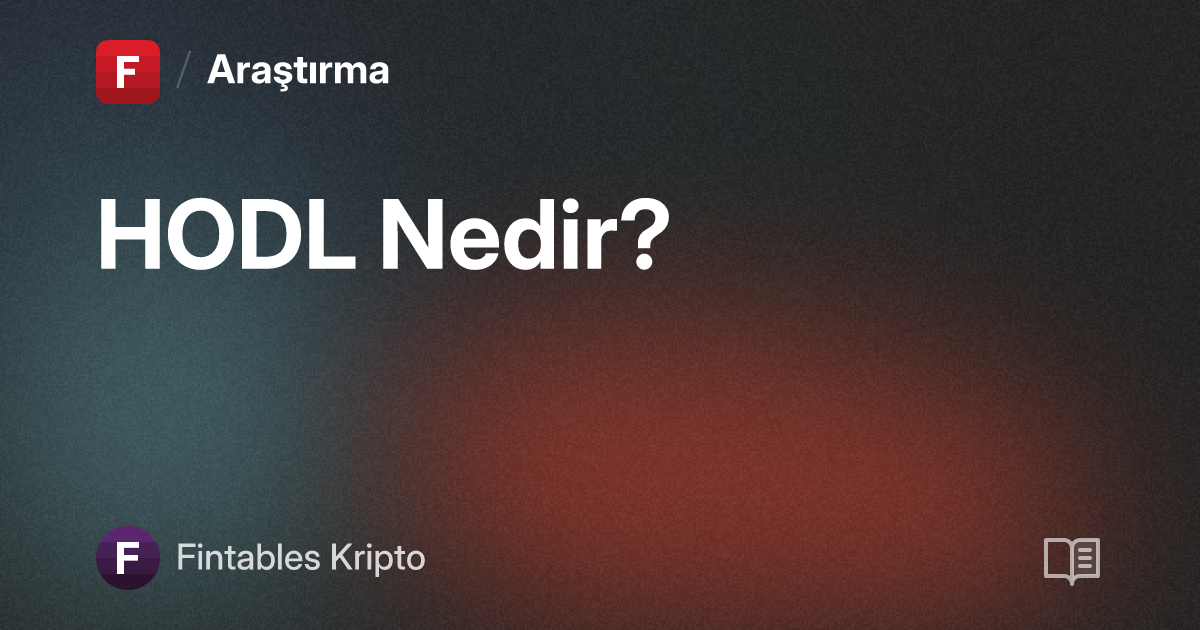 HODL Nedir?