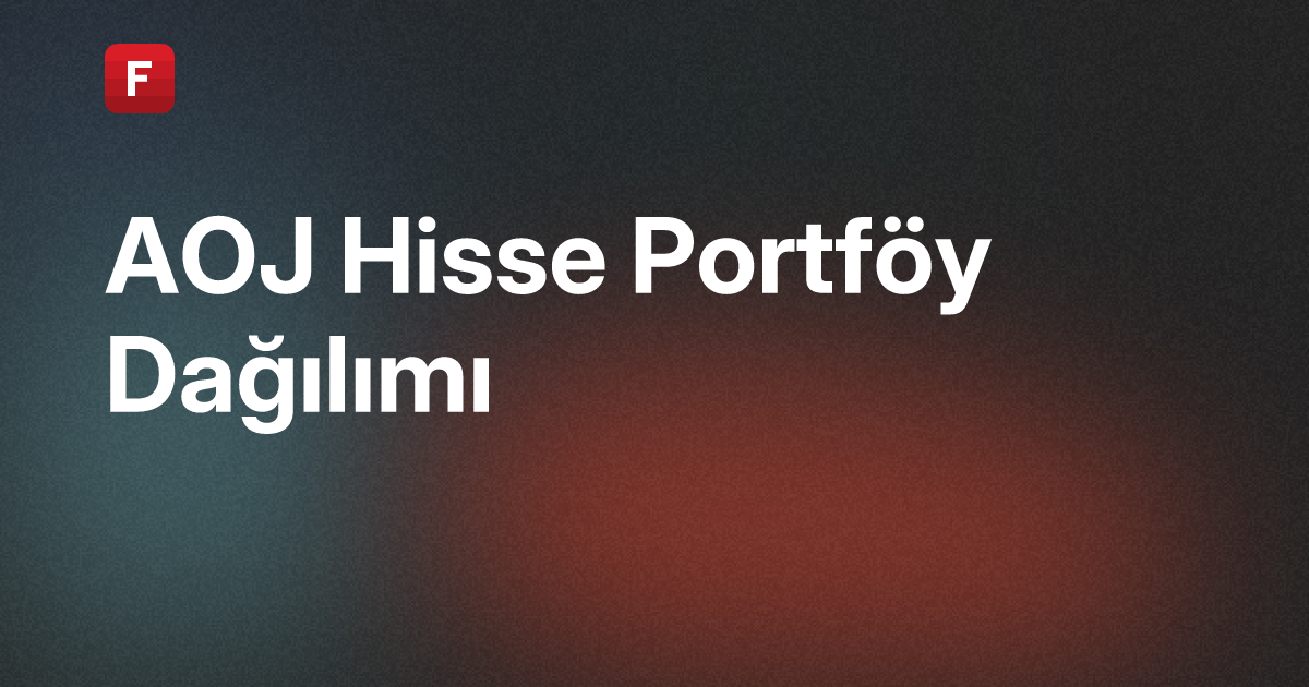 ALLBATROSS PORTFÖY İNŞAAT SEKTÖRÜ HİSSE SENEDİ SERBEST (TL) FON (HİSSE SENEDİ YOĞUN FON) (AOJ ...