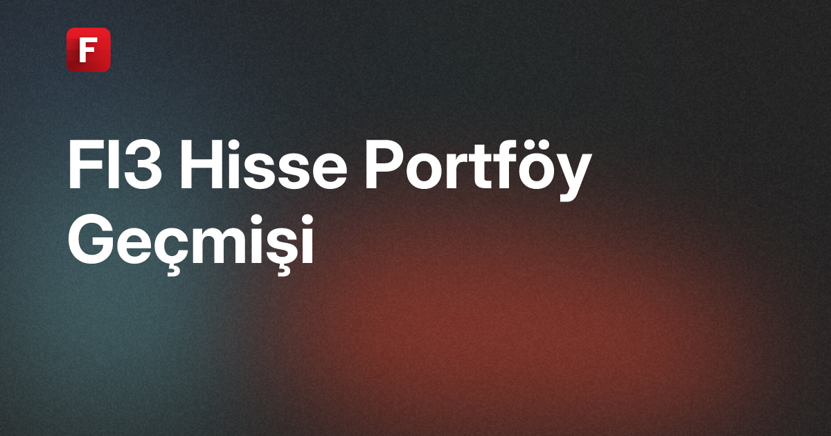 FI3 Fon Analiz - QNB PORTFÖY BORÇLANMA ARAÇLARI FONU - Hisse Portföy ...