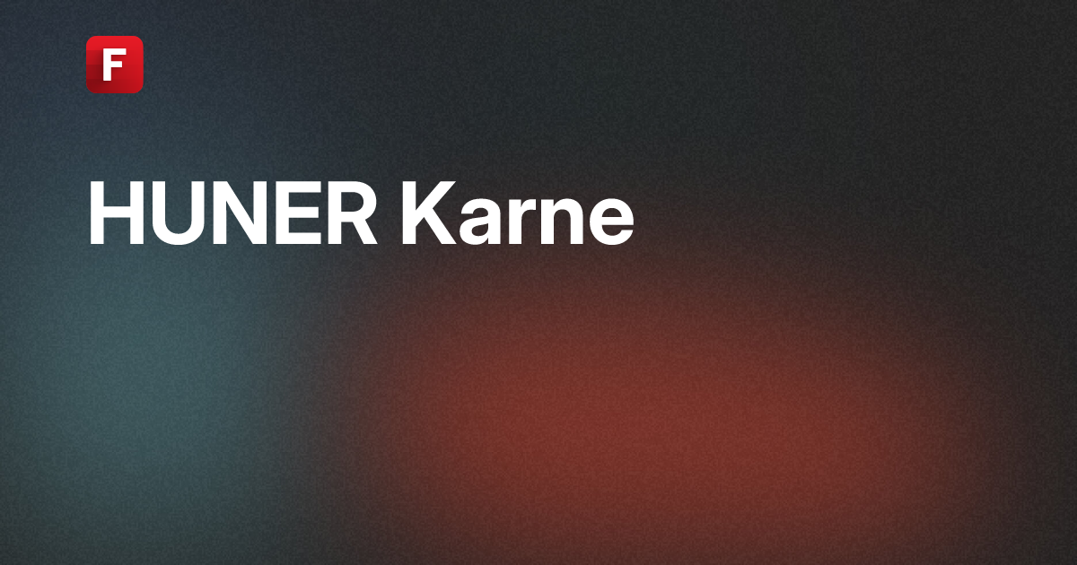 Hun Yenilenebilir Enerji Üretim A.Ş. (HUNER) Karne